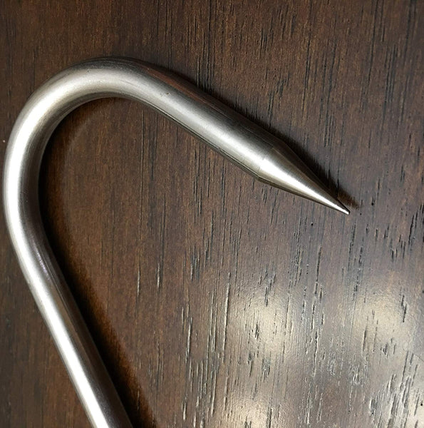 4pc 9" Heavy Duty & Thick ALAZCO Stainless Steel Meat Processing Butch ...